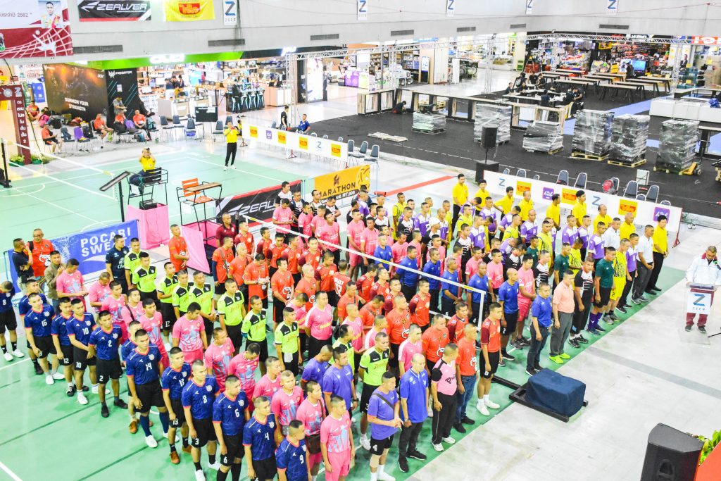 การแข่งขันกีฬาเซปักตะกร้อตำรวจ ประจำปี 2562 - Zeer Rangsit